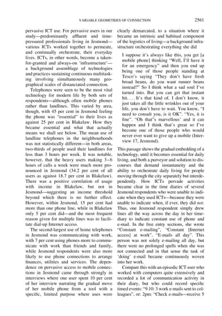 Crang, Michael, Tracey Crosbie, and Stephen Graham. "Variable ...