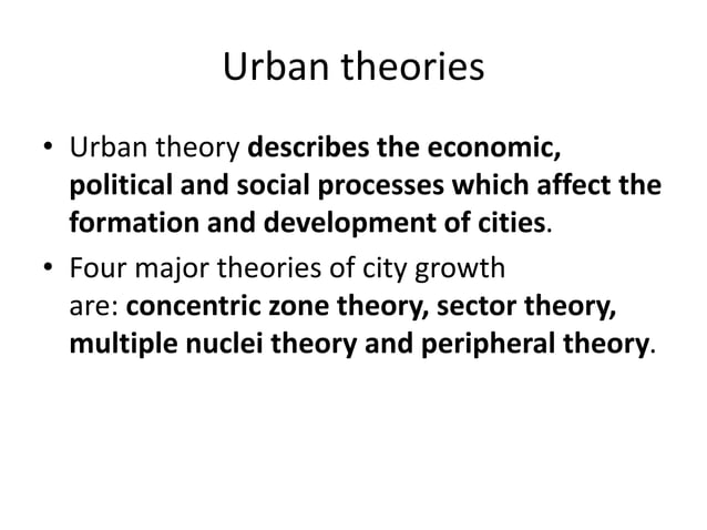 Urban theories.pptx