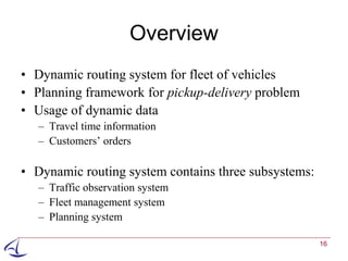 Urban Traffic Estimation & Optimization: An Overview | PDF
