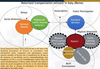 ORGANIC TRANSPORTATION NETWORKS: HUMAN-ORIENTED RENEWAL OF MODERN ...