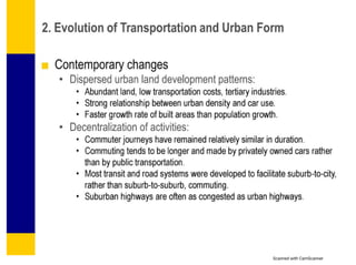 Urban Transportation | PPT
