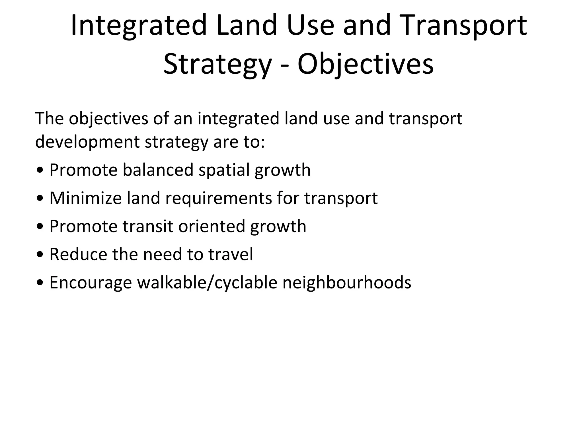 Urban transportation planning | PPT