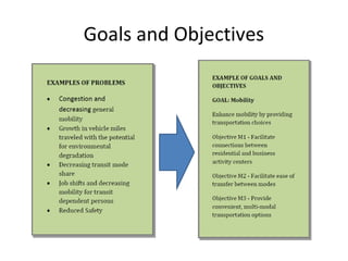 Urban transportation planning | PPT