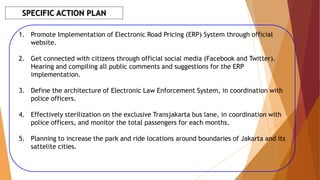 [Urban transportation policy program] action plan jakarta | PPT