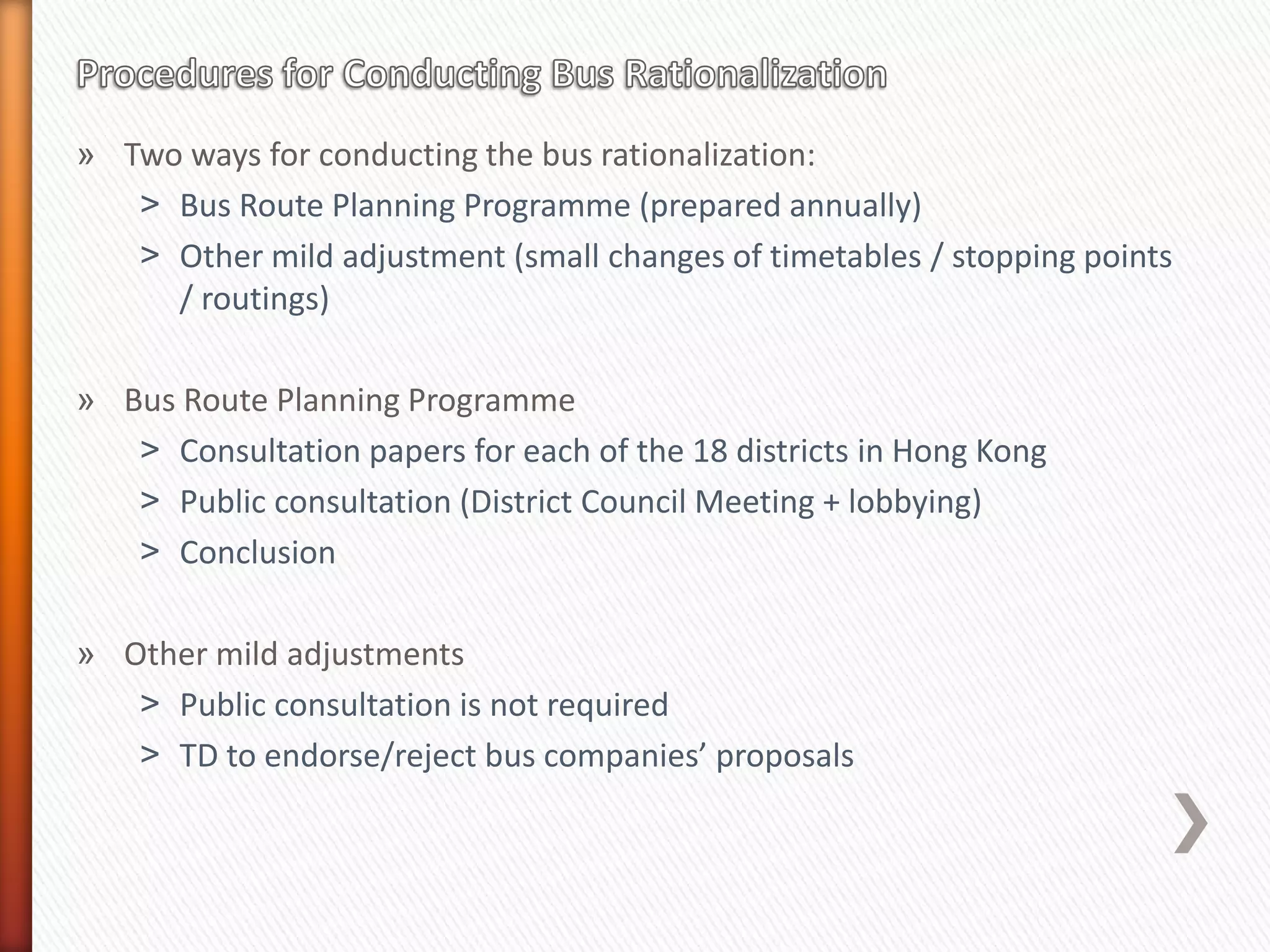 [Urban transportation policy program]city paper presentation hong kong ...