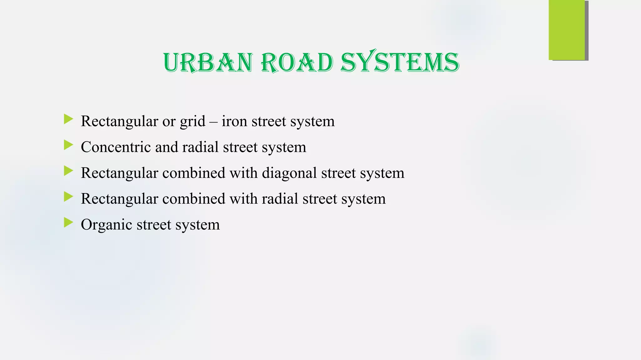 Urban transportation system | PPT