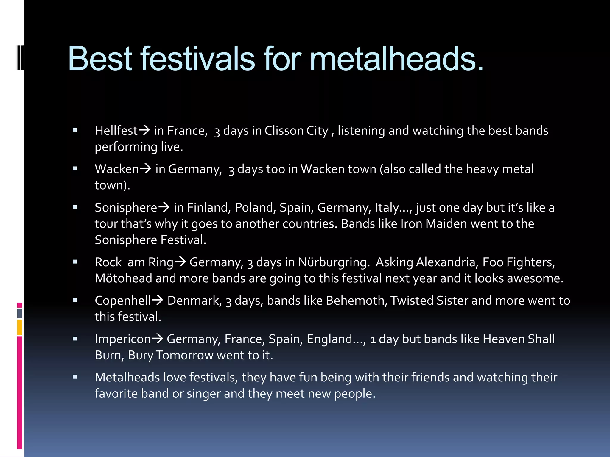URBAN TRIBES: METALHEADS | PPTX