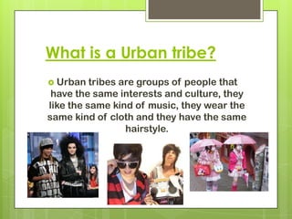 Urban tribe sppt(1) | PPT