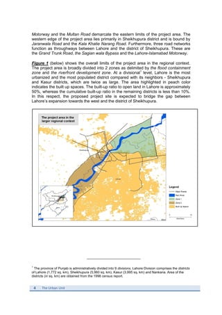 The Ravi Riverfront Urban Development Project | PDF