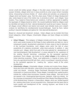 Urban Villages- | DOCX