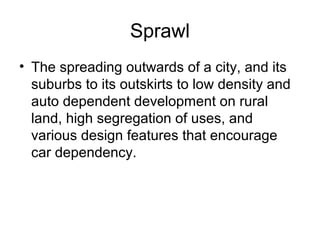 Urban vocabulary | PPT