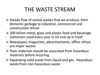 Urban waste (Sociology) | PPTX