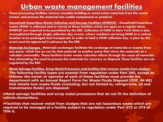 Urban waste management | PPTX