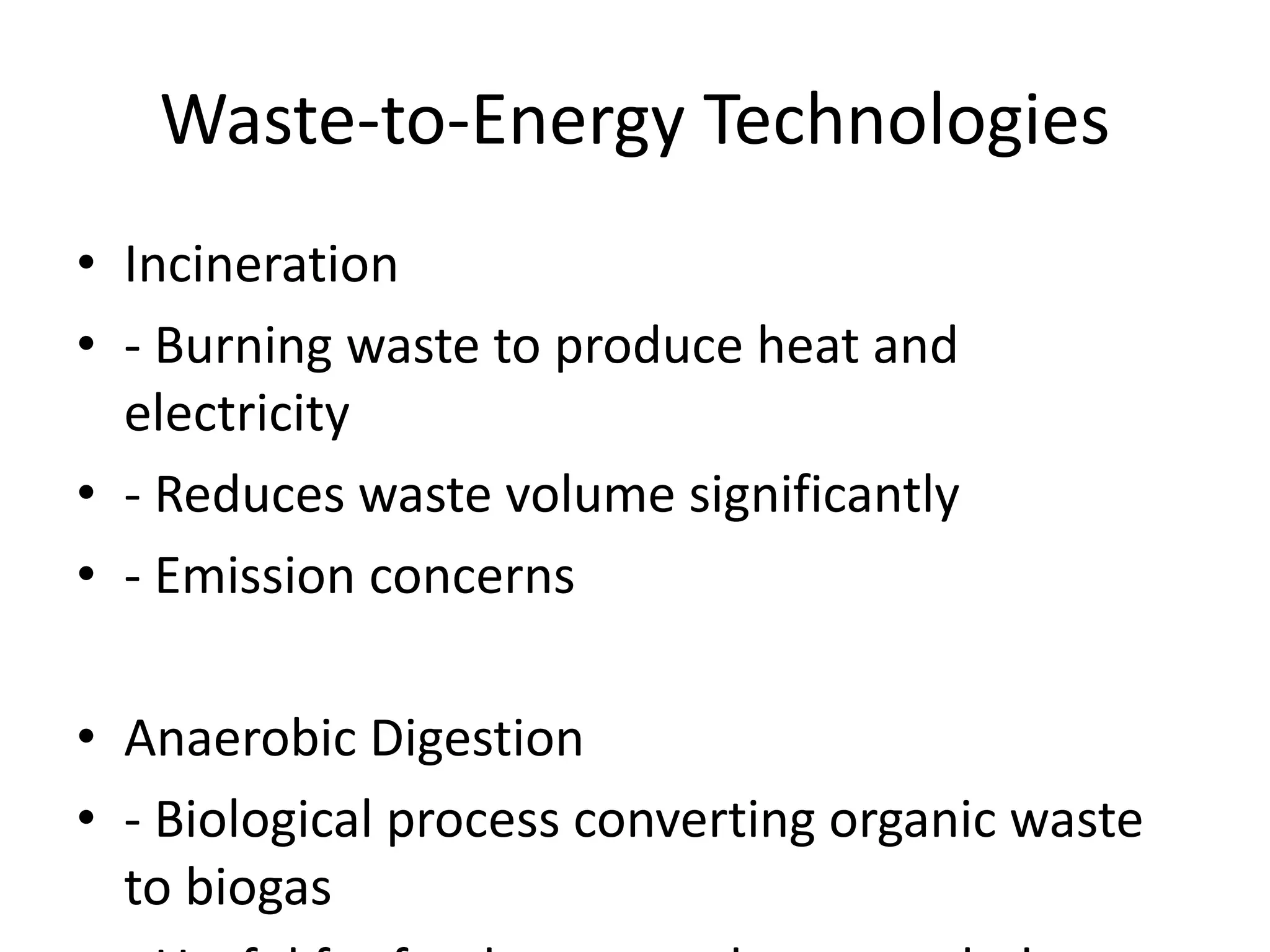 Waste to energy conversion system using waste to energy device | PPT
