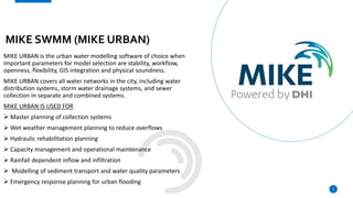 Urban Stormwater modeling using MIKE URBAN | PPTX