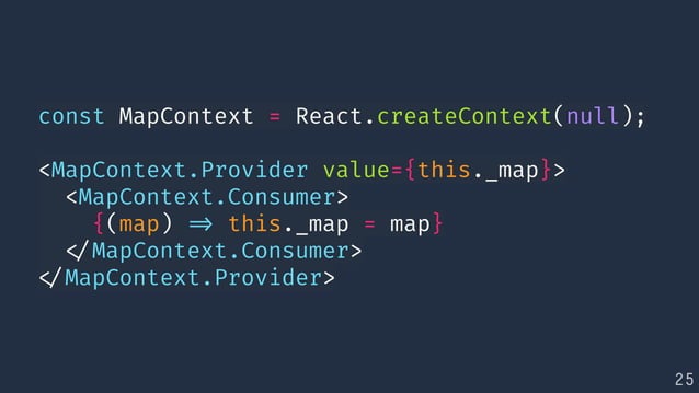 Declarative maps with React and Mapbox GL JS | PPT