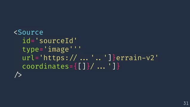 Declarative maps with React and Mapbox GL JS | PPT