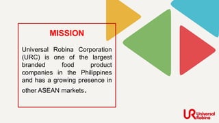 UNIVERSAL ROBINA_PPT_2021 | PPTX