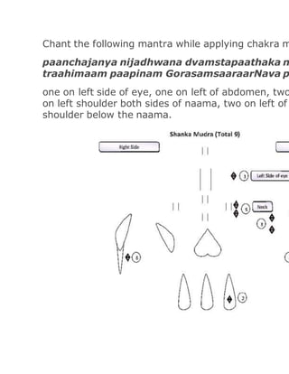Urdhav pundra and mudra | DOCX