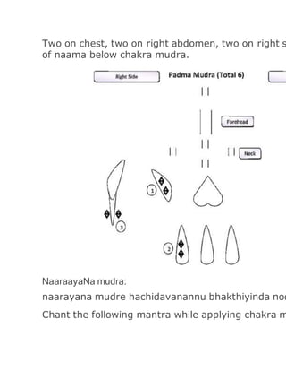 Urdhav pundra and mudra | DOCX
