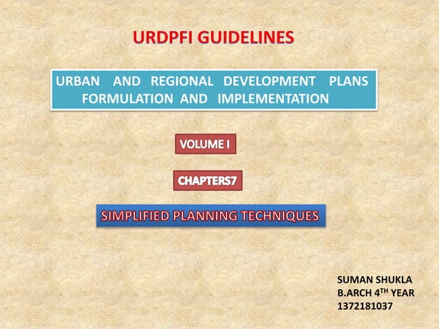 Urdpfi chapter 7 | PPTX