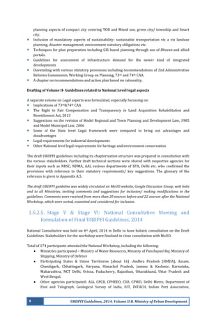 Urban and Regional Development Plan formulation and Implementation ...