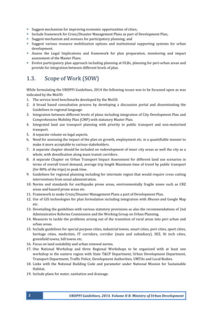 Urban and Regional Development Plan formulation and Implementation ...