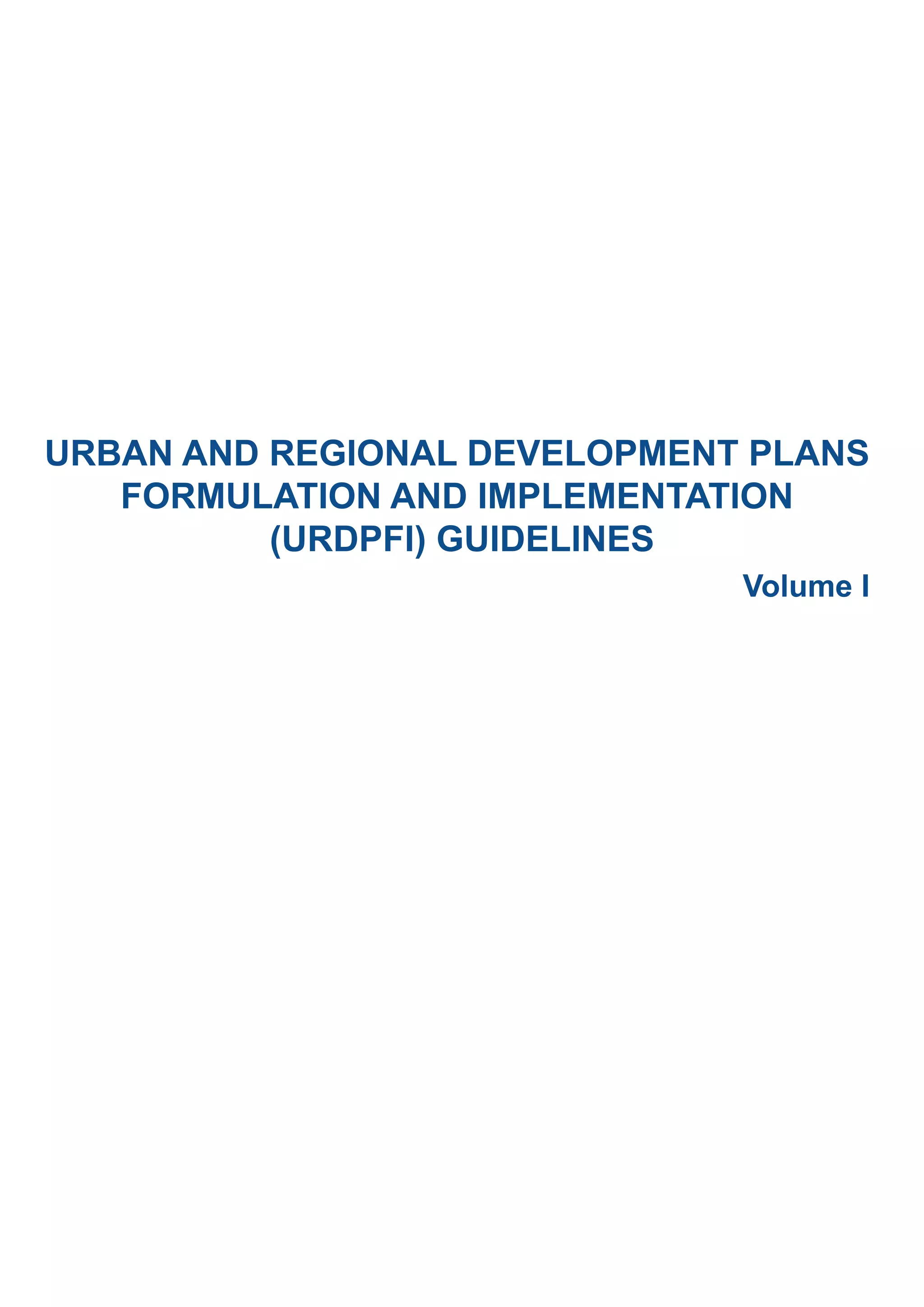 Urdpfi 2014 guidelines vol i | PDF