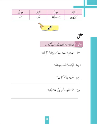 Urdu book 2 (two pages) | PDF | Books and Literature