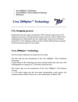 Urea 2000plus | PDF
