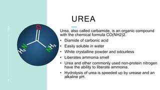 Urea And ammonia toxicity.pptx