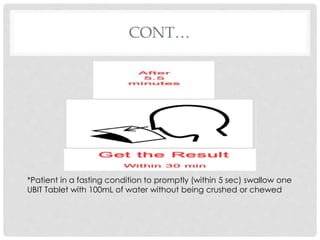 Urea breath test | PPTX