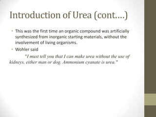 Urea cycle | PPTX | Chemistry | Science