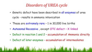 Urea cycle | PPTX