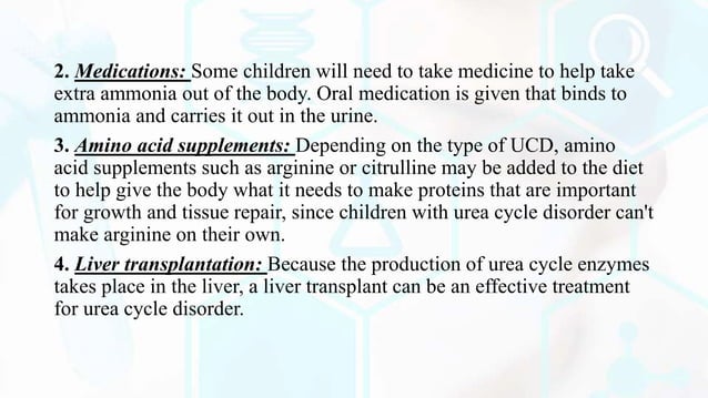 Urea Cycle And Urea Cycle Disorders Ppt