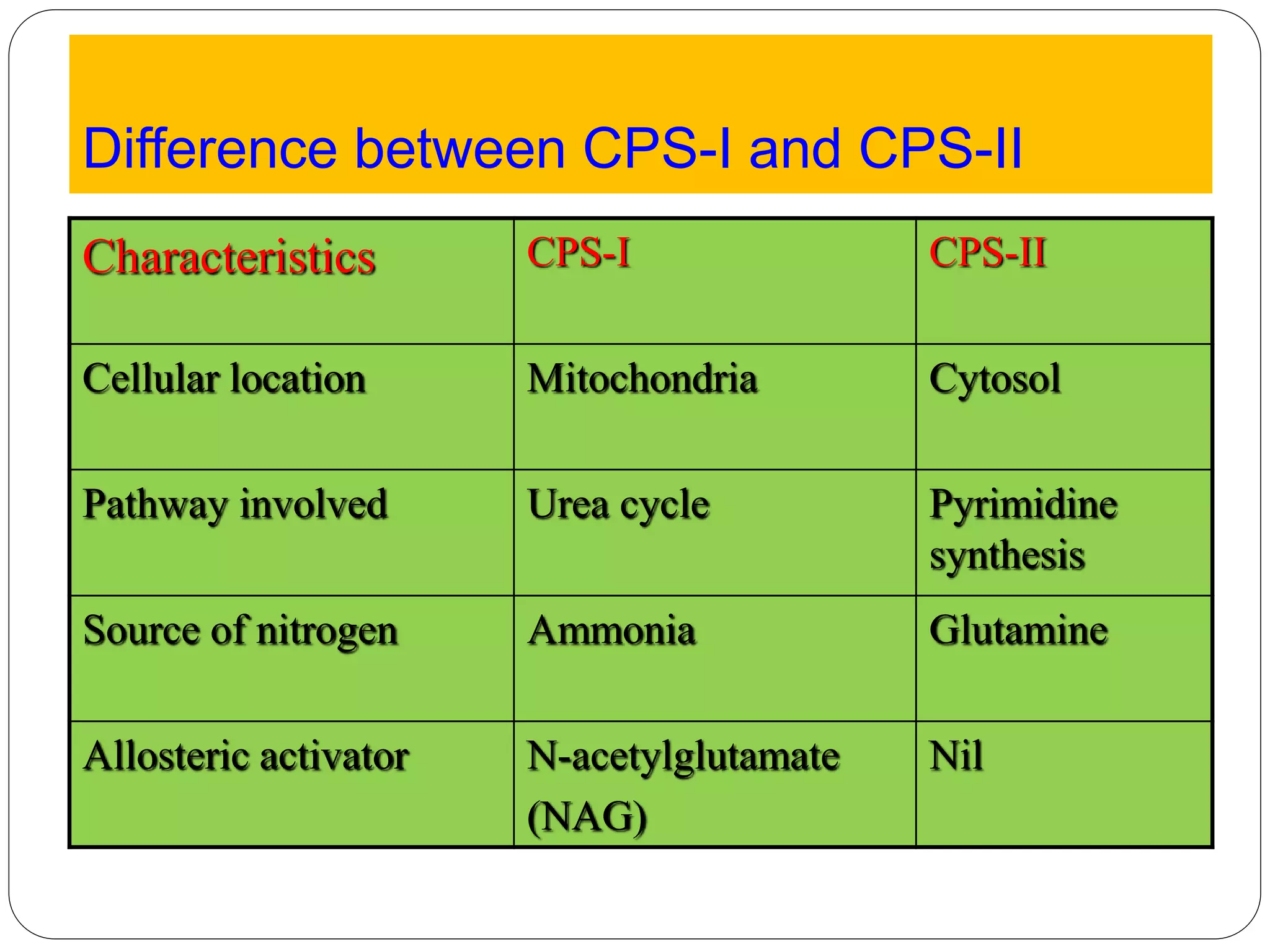 Urea cycle | PPTX