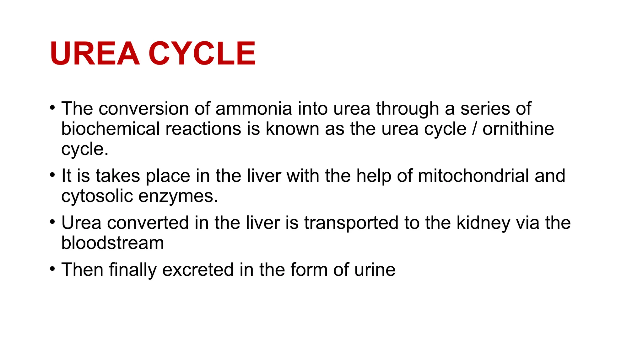 Urea Cycle in Fish PowerPoint .pptx | Chemistry | Science