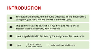 Urea Cycle in Fish PowerPoint .pptx | Chemistry | Science