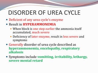 Urea Cycle Disorder