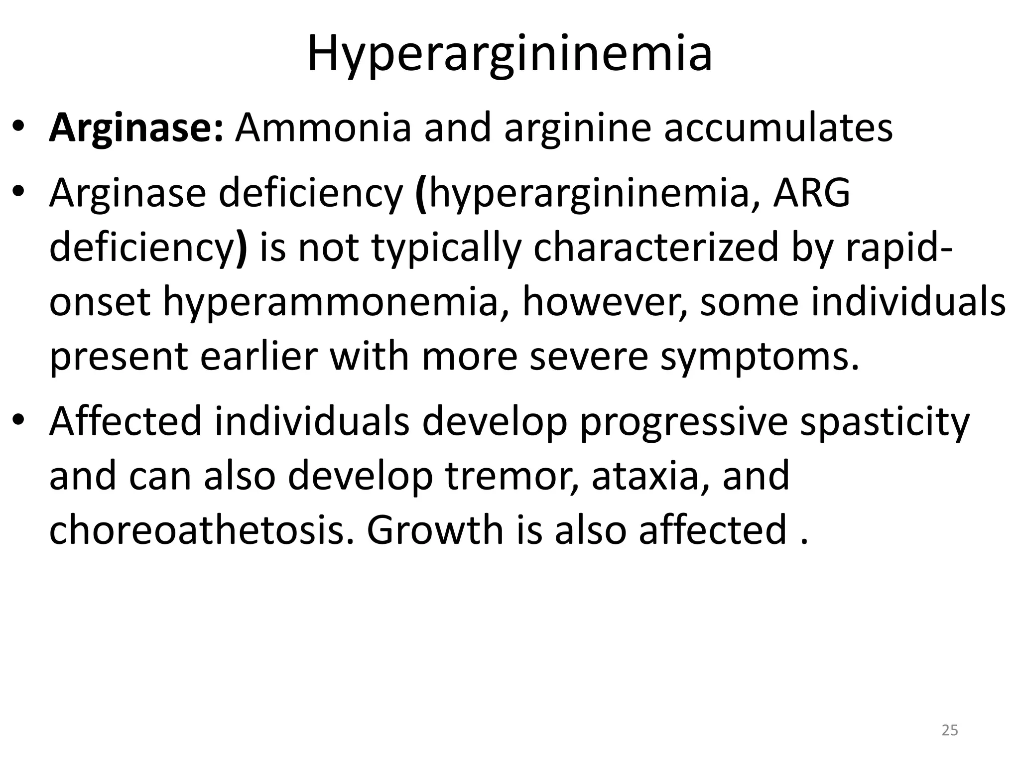 Urea cycle defect hyperammonemia | PPTX