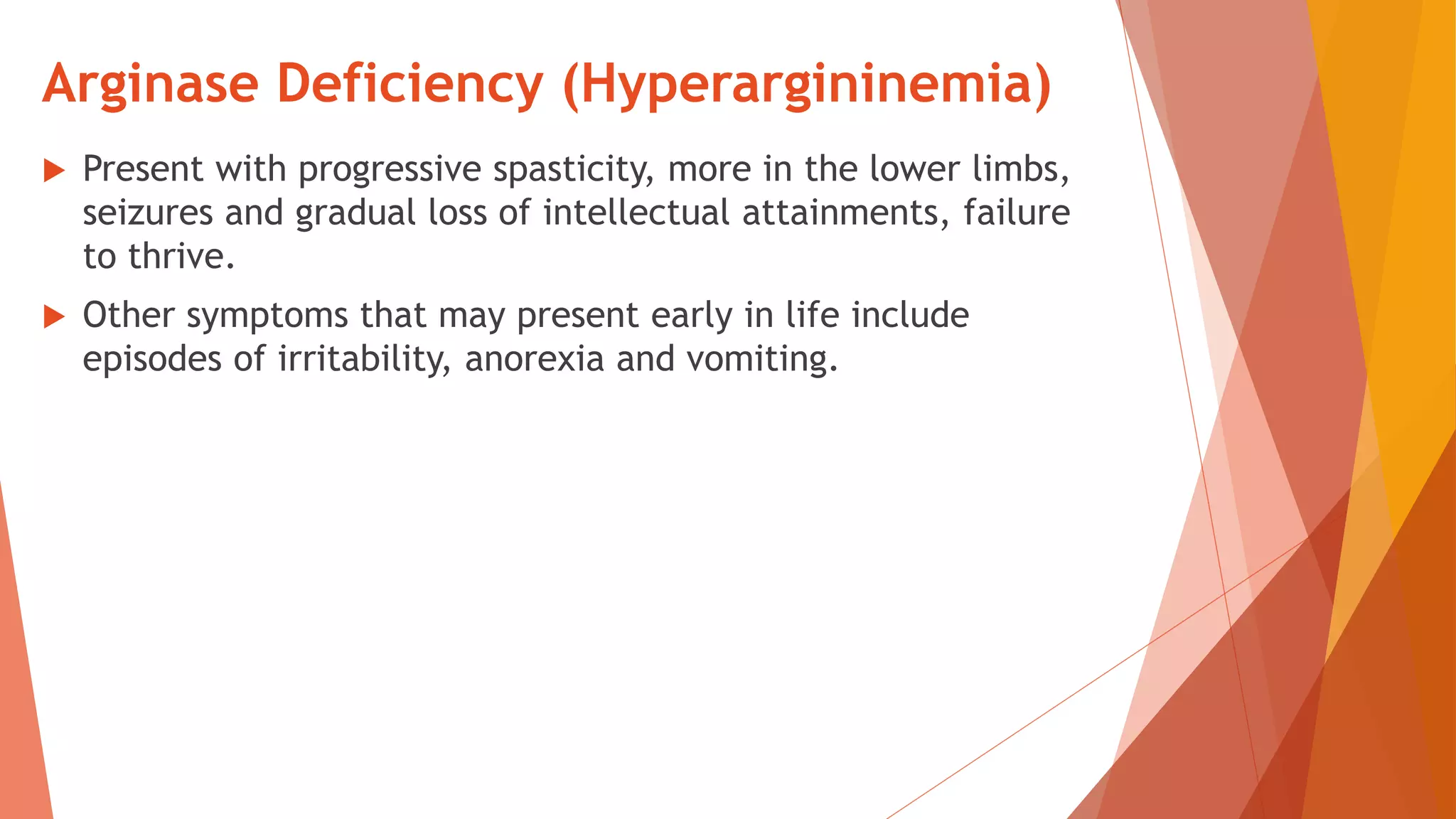 Urea cycle defects | PPTX