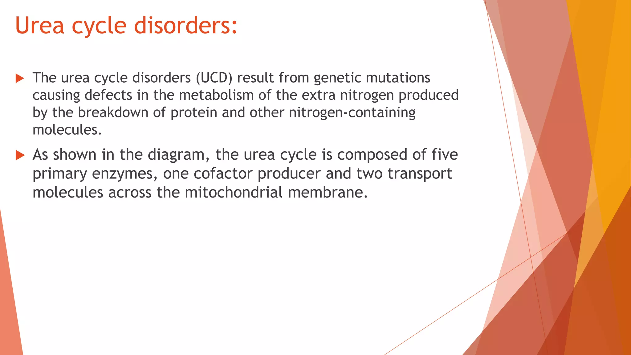 Urea cycle defects | PPTX | Chemistry | Science