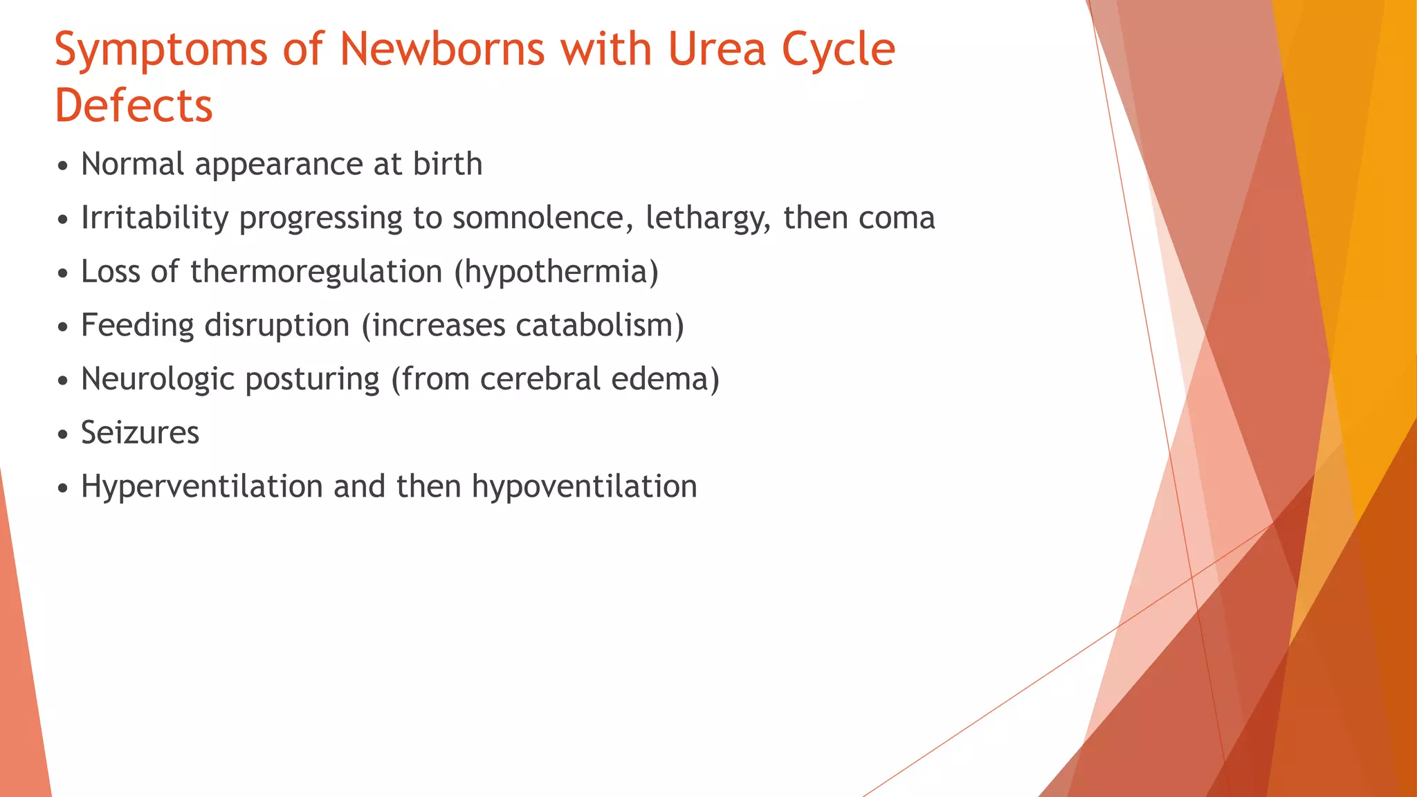 Urea cycle defects | PPTX