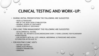 Urea Cycle Disorders | PPTX