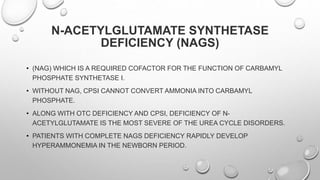 Urea Cycle Disorders | PPTX