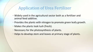 Use of urea store