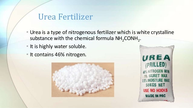 Urea fertilizer