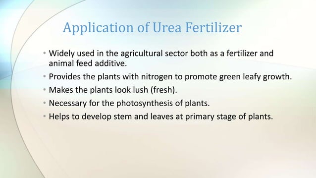 @ Urea fertilizer | PPT