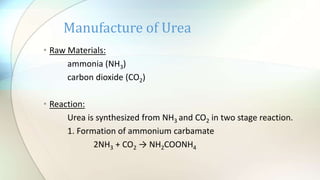 @ Urea fertilizer | PPTX | Chemistry | Science