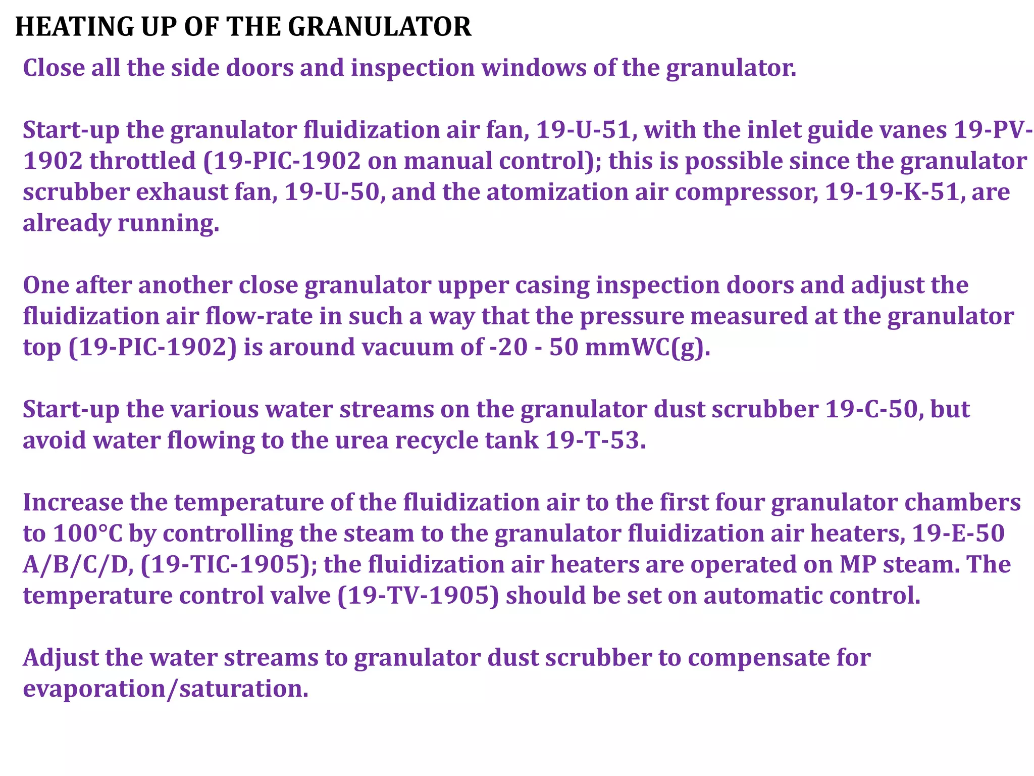 Urea granulation | PPTX